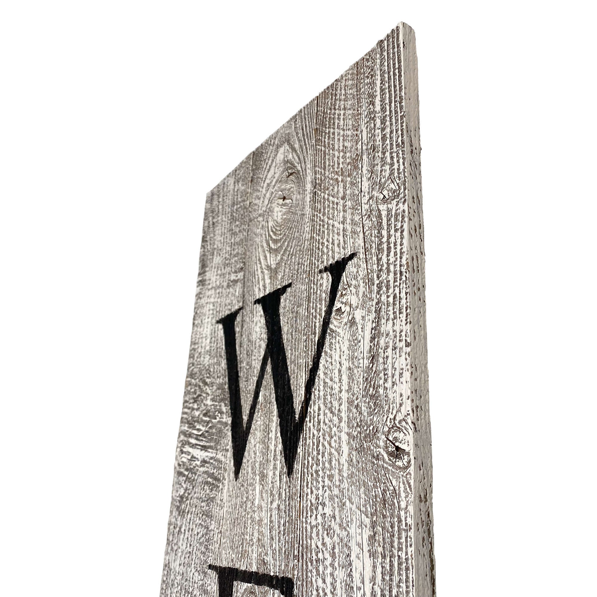 BarnwoodUSA Farmhouse Rustic 5ft vertical welcome Sign for front door ...