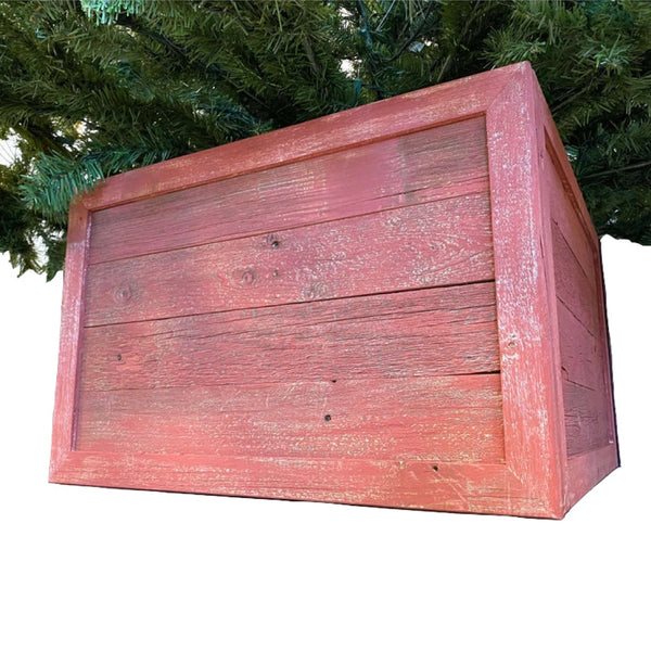 Christmas Tree Box Collar | Farmhouse Tree Box | Wooden Tree Skirt | 4 ...